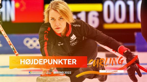 Highlights: Danmark - Kina | Curling (k) | Vinter OL | Highlights | Videos | discovery+